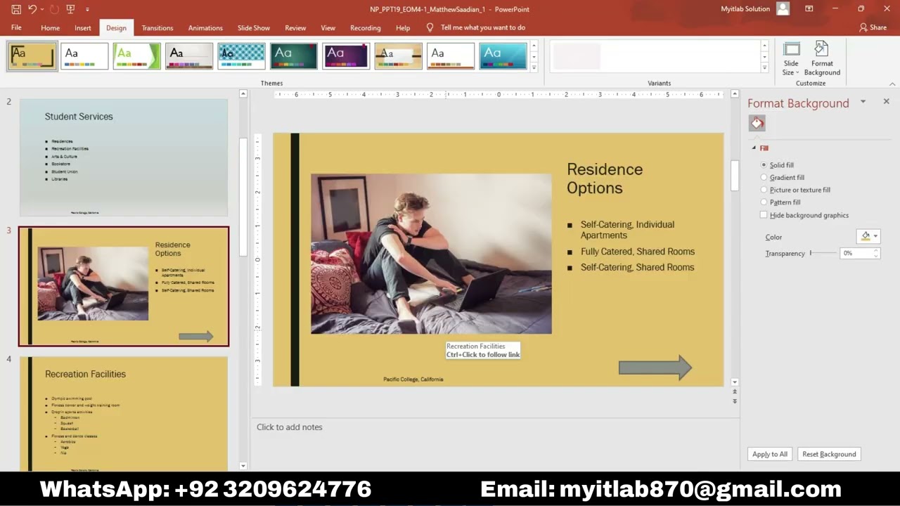 New Perspectives PowerPoint 2019 | Module 4: End of Module Project 1 | : End of Module Project 1