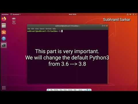 Installing Python3.8 along with Pip3 in Ubuntu 18.04 | Change Default python3 in your system.