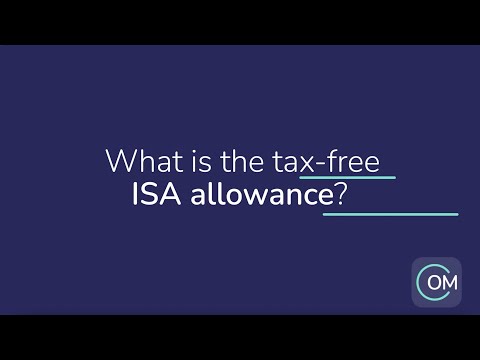 What is the tax-free ISA allowance?