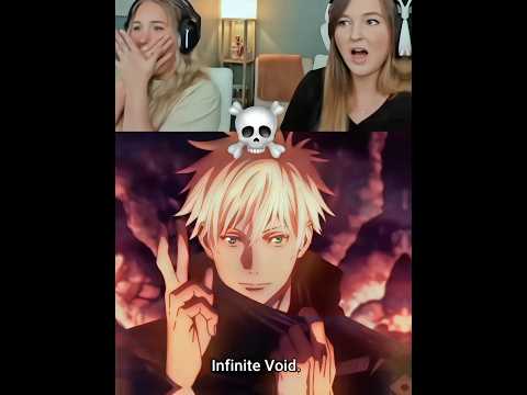 [Girls Reaction To GOJO DOMAIN ????????]~JJK 4K EDIT