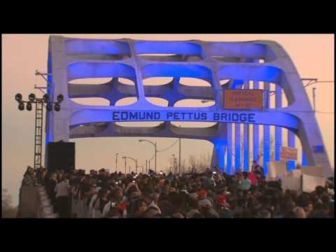 Selma Cast Walk in Tribute to 1965 March