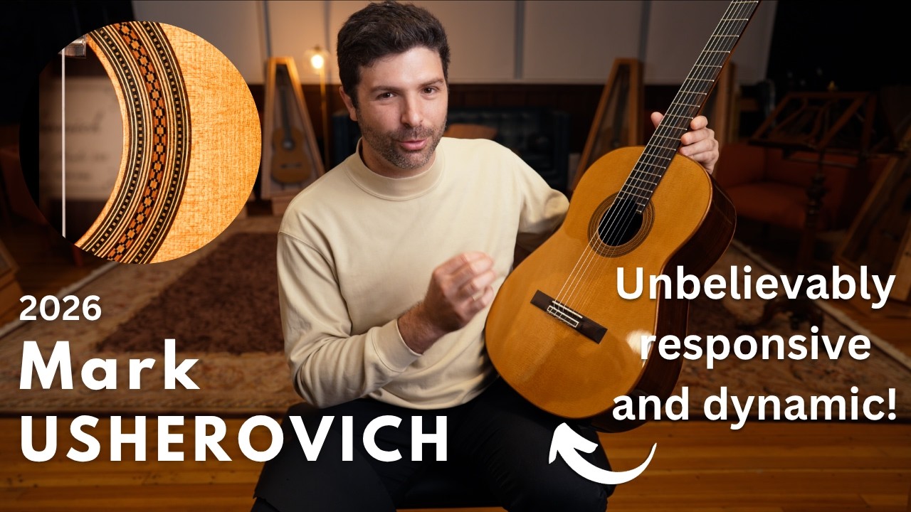 Unbelievably Responsive and Dynamic...Mark Usherovich 2026 Spruce Doubletop