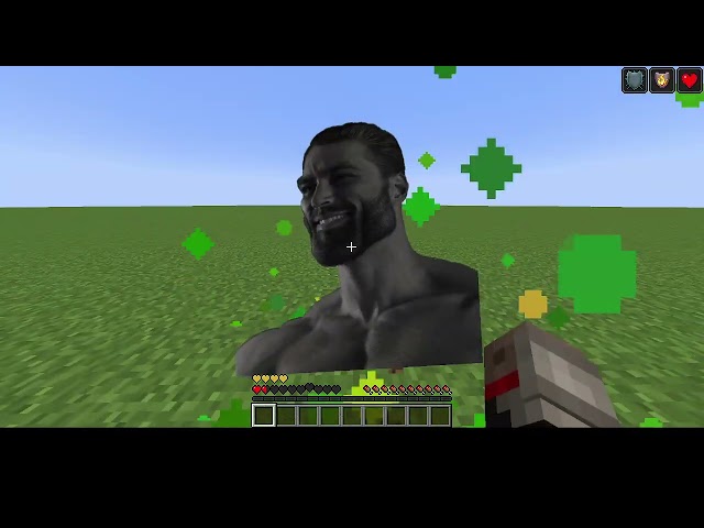 gigachad totem of undying Minecraft Texture Pack