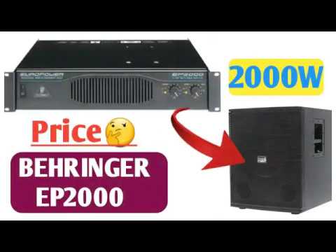 Behringer EP2000 Europower iMuso