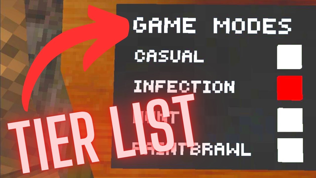 Gorilla Tag GAME MODE Tier List!