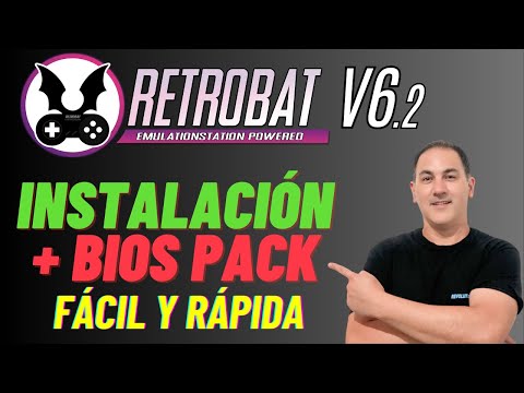 RETROBAT V6.2 ⭐ INSTALACIÓN + BIOS PACK ⭐ FÁCIL Y RÁPIDA!