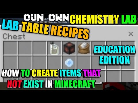 Minecraft Education Edition Element Recipes : Top Picked from our Experts