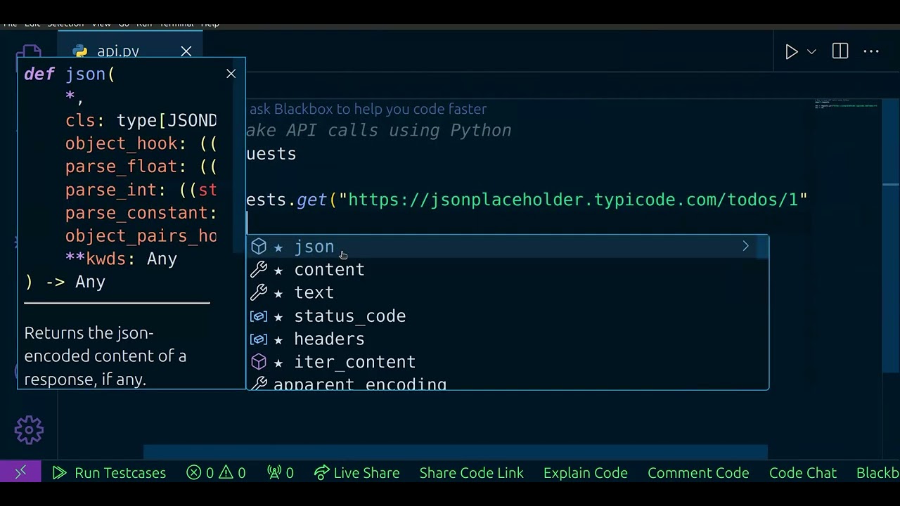 make API call using Python #python #api #github