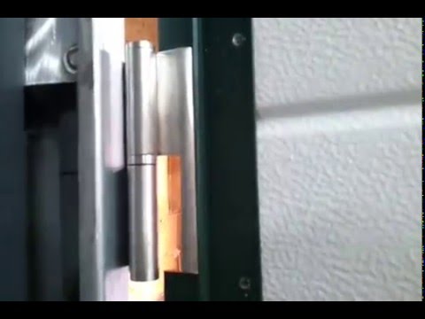 SHD door stays, profiles & hinges test