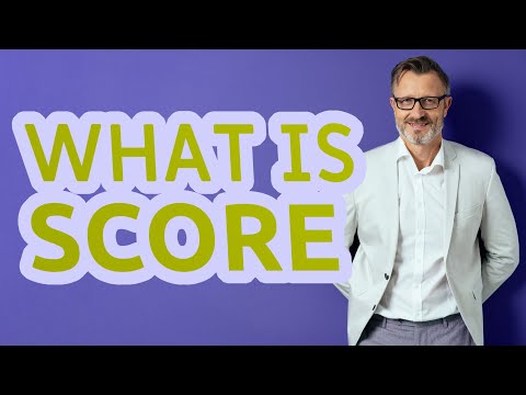 Score | Meaning of score