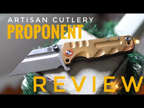 Artisan Cutlery Proponent Review - Brass SMKW Exclusive