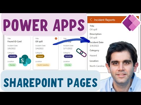 Power Apps in SharePoint Pages | Power Apps List Connected Web Parts