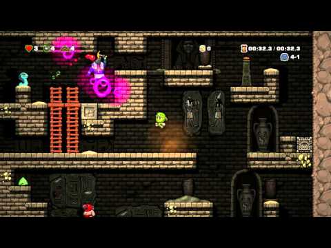 Steam Community :: Video :: Killing Anubis With a Cobra - Spelunky