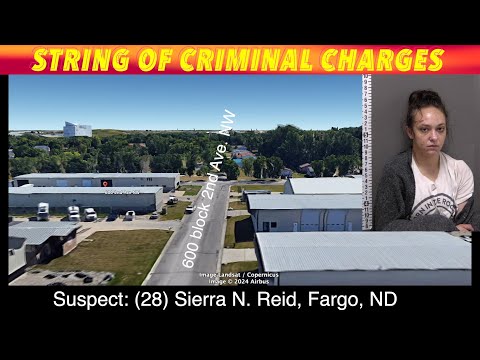 Fargo Woman Facing Long String Of Criminal Charges