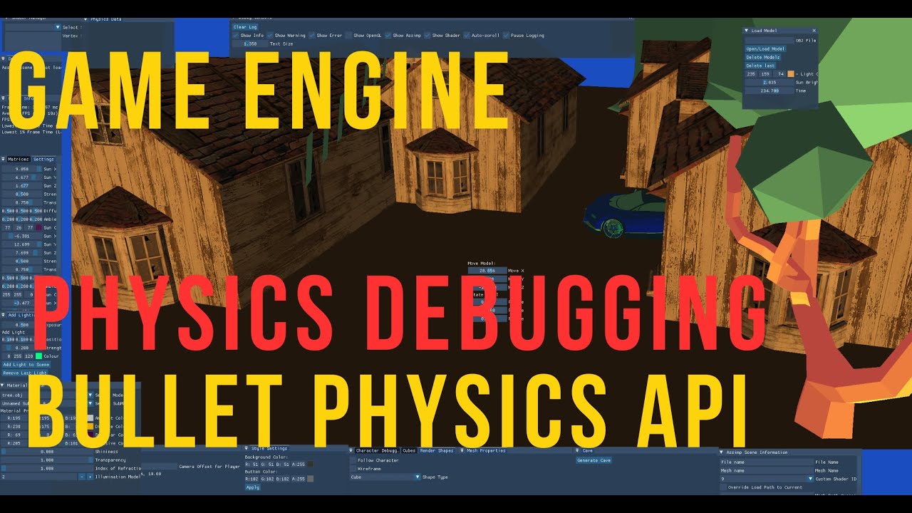 Game Engine Physics Debugging C++ & MMO Game Development, C++ Coding #c++ #gameengine #coding #mmo
