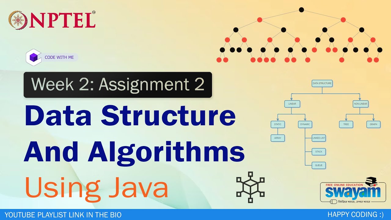 Data Structure and Algorithms using Java Assignment 2 NPTEL Solution | 2023