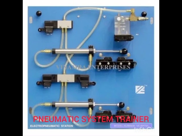 Mechanical Engineering Lab Trainers - Pneumatic System Trainer ...