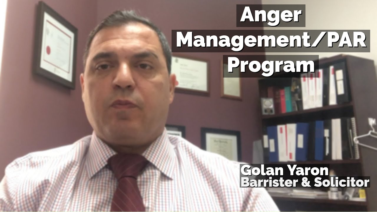 Anger Management/PAR Program