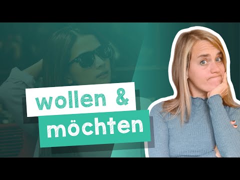 Learn how to use the German verbs "möchten" and "wollen" - A2 [with Jenny]