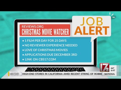 You could get paid $2,500 to watch Christmas movies