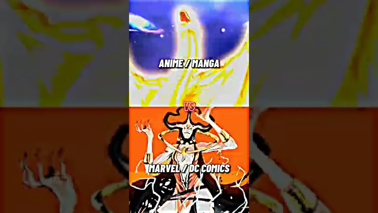 Anime vs Marvel / DC