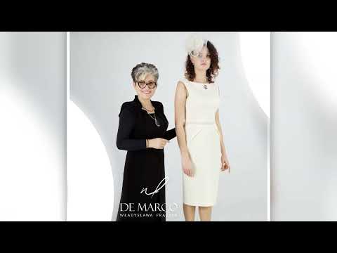 Eleganckie sukienki do ślubu cywilnego i kościelnego De Marco Stylizacje ślubne szyte na miarę