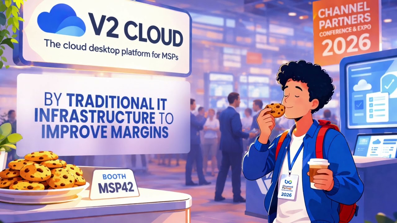 Say Goodbye to IT Headaches With V2 Cloud at Channel Partners Conference & Expo 2026