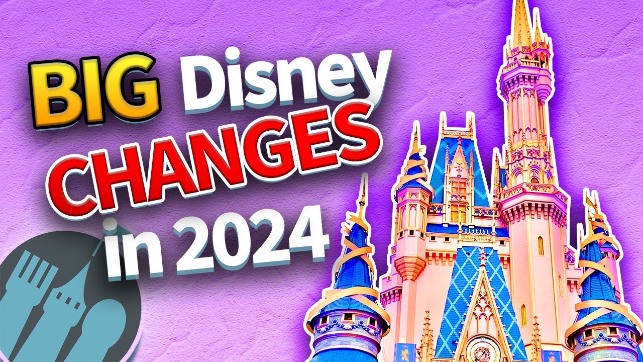 MyDisneyFix | 20 BIG Changes Disney Has Already Announced for 2024 ...