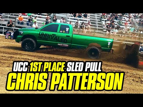 FIRST PLACE SLED PULL AT UCC 2023 CHRIS PATTERSON!