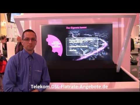 Telekom Gigabit Internet - mit FTTH (Fibre to the Home / Glasfaser / Glasfasernetz)