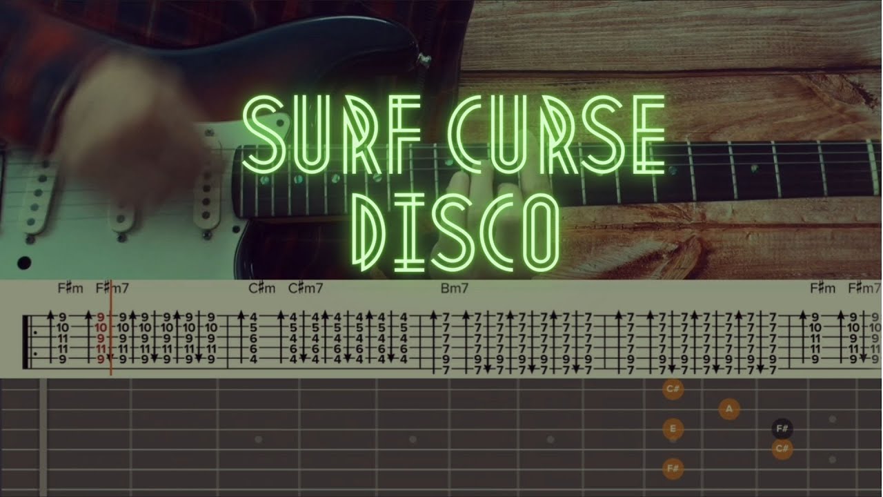 Surf Curse - Disco / Guitar Tutorial / Tabs + Chords