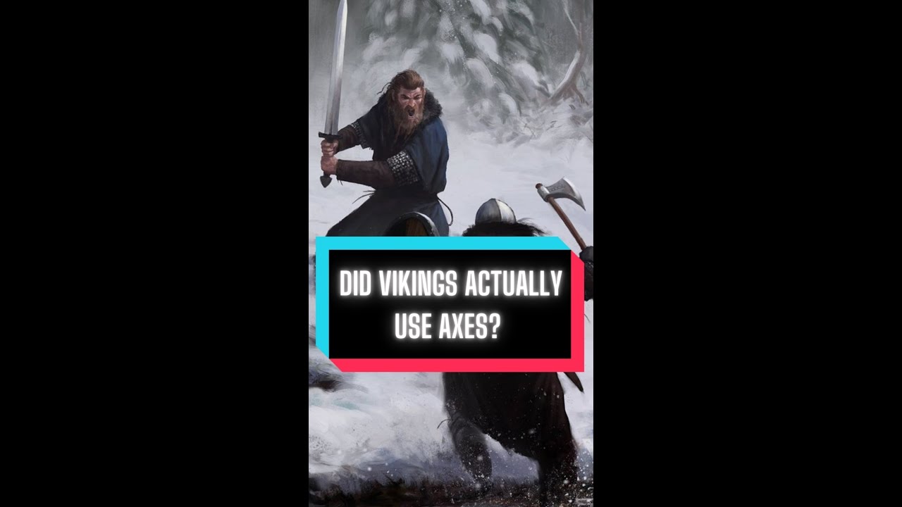Did VIKINGS USE AXES? Untold history