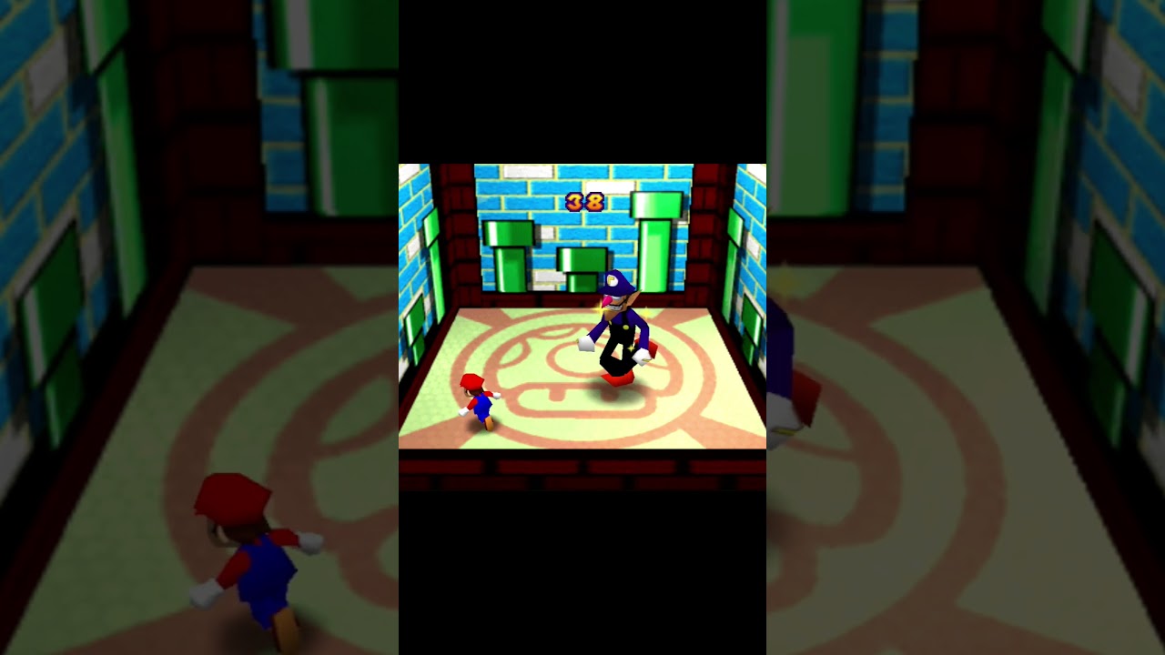 How I FINALLY won in Toadstool Titan #nintendo64 #mario #marioparty3