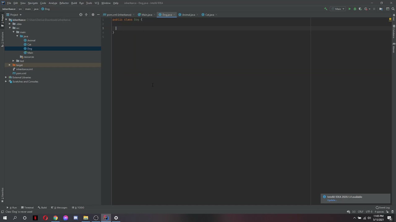 4-Minute Java Inheritance