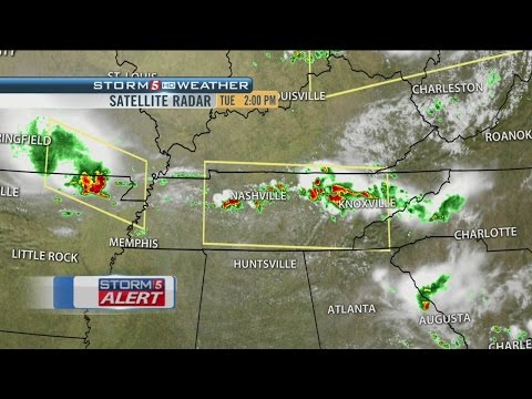 2:27PM Severe Weather Update: Storms Moving Through Tennessee