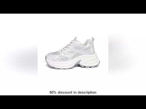 Latest Products You Must Know! 2025 Spring Summer New Women's Dad Shoes Platform Sneakers Lightwei