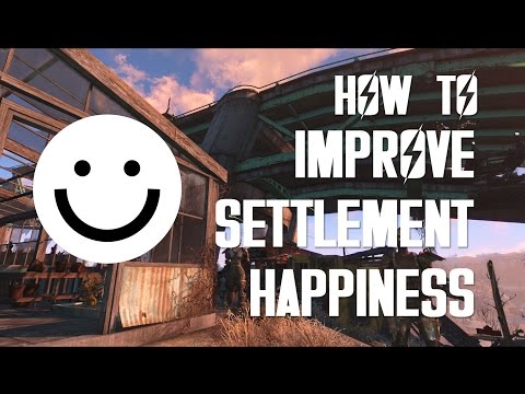 Steam Community :: Video :: How to Improve Settlement Happiness - Fallout 4
