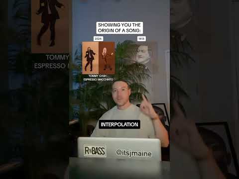Showing You The Origin Of A Song: Tommy Cash “Espresso Macchiato” Eurovision Song #shorts