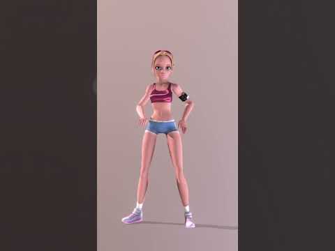 FREE DOWNLOAD 3D ASSET | ANIME DANCER GIRL