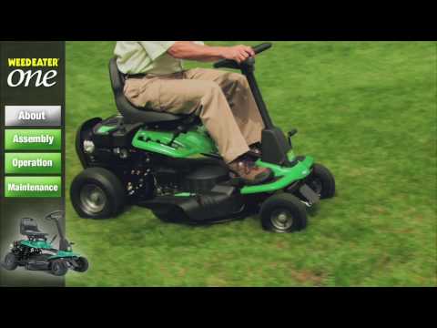 Cool new riding lawn mower: Weed Eater One | LawnMowingOnline.com Blog