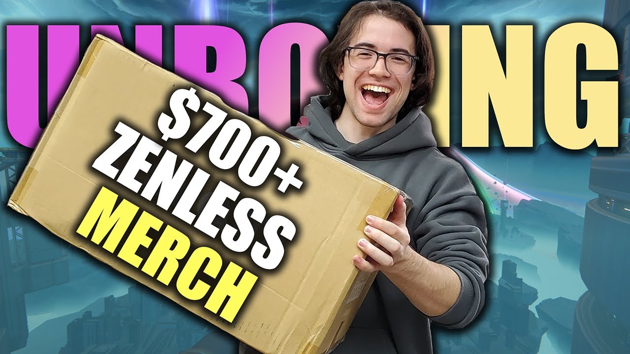 UNBOXING $700 OF OFFICIAL ZENLESS MERCH! | Merch Unboxing | Reaction | ZZZ