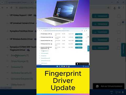 Install HP EliteBook 840 Biometric/Fingerprint Driver (Windows 10/11)