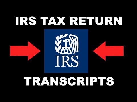 How To Get Your IRS Tax Return Transcripts