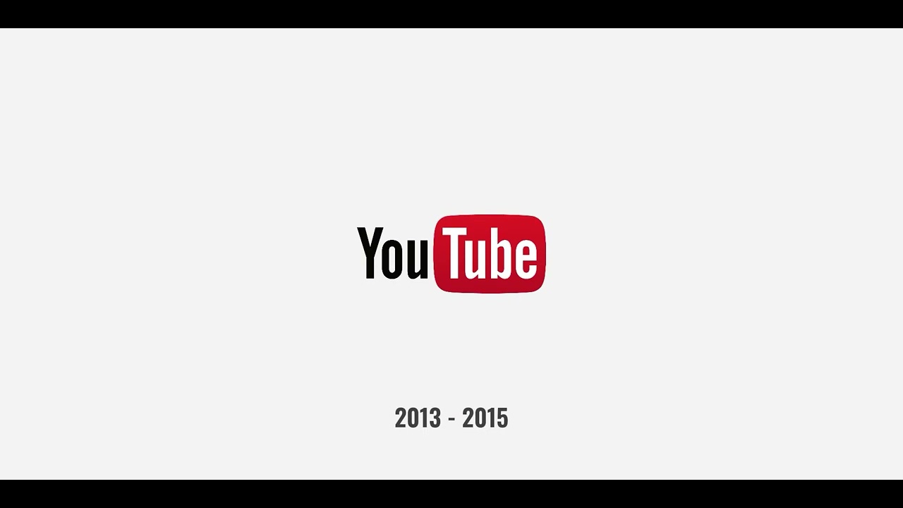 Evolution of YouTube Logo 【2005 - 2023】