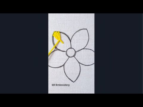 ❤️Most viral basic embroidery stitch tutorial💕#shorts #viral #trending #viralvideo #embroidery