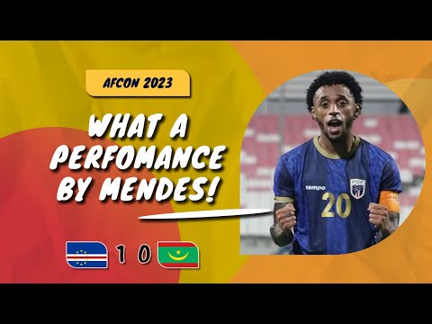 🇨🇻 CAPE VERDE 1 - 0 MAURITANIA 🇲🇷 | Late Ryan Mendes penalty wins it for Cape Verde 🇨🇻 !