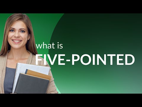 Five-pointed | FIVE-POINTED meaning