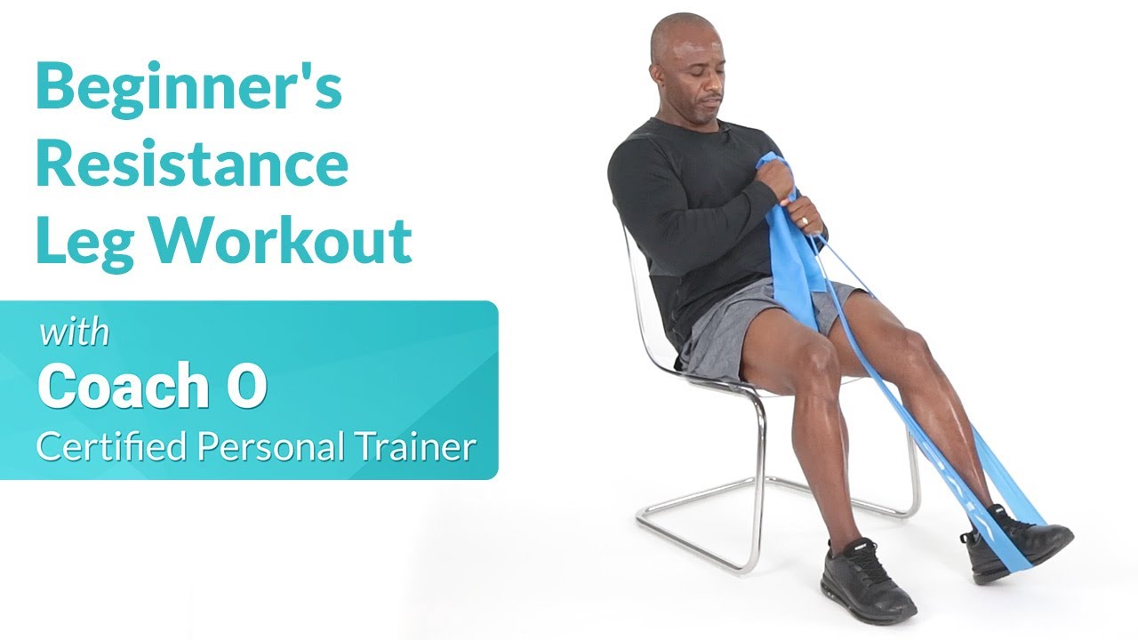 Resistance Band Leg Workout for Beginners