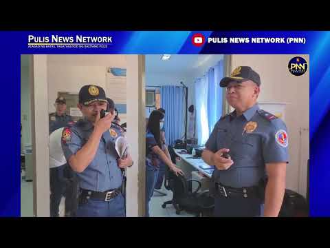 BAGONG TALAGANG REGIONAL DIRECTOR NG PRO 1, INUMPISHAN NA ANG INSPEKSYON NG MGA POLICE STATION