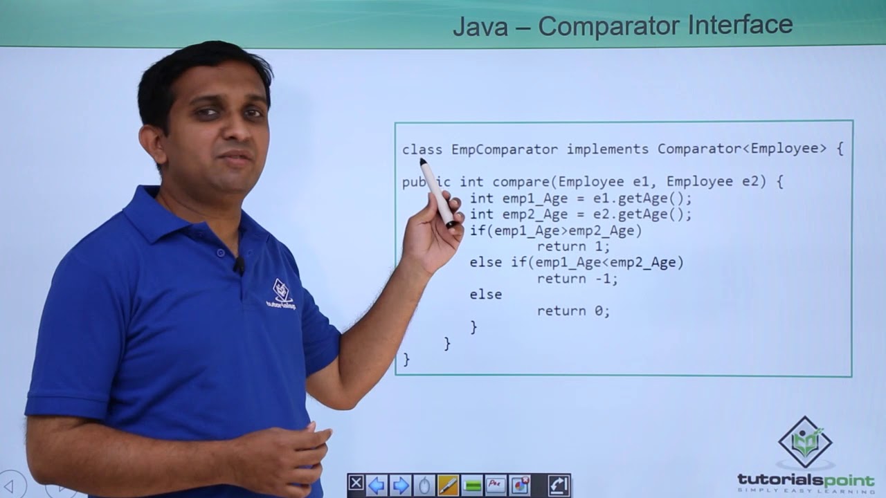 Java - Collection Interface Comparator